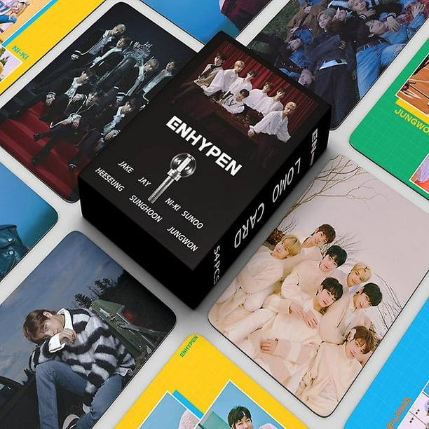 55pcs / Kpop Enhypen Lomo Cards New Photo Album Dimension : Dilemma Enhypen Photocard For Fans ...