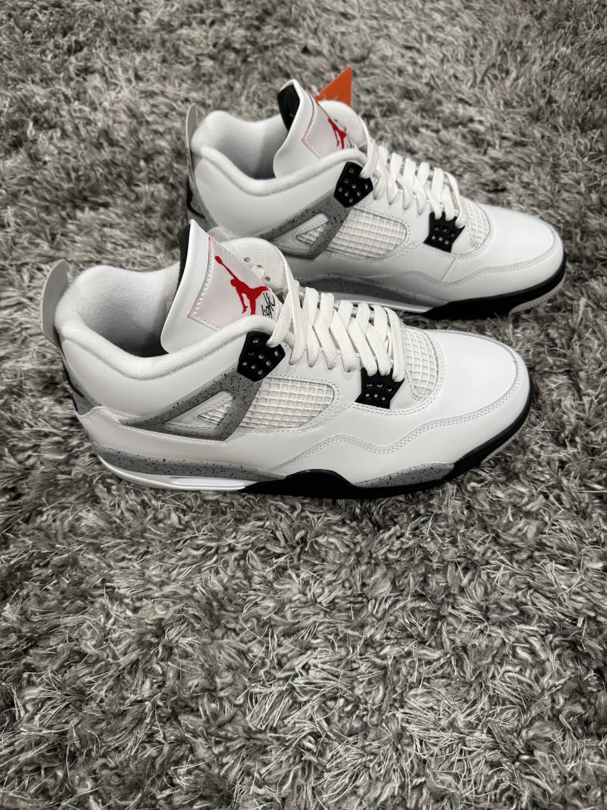 Ni - ke Brand New Air Jordan 4 Retro White Cement 2025 FV5029-100 ...