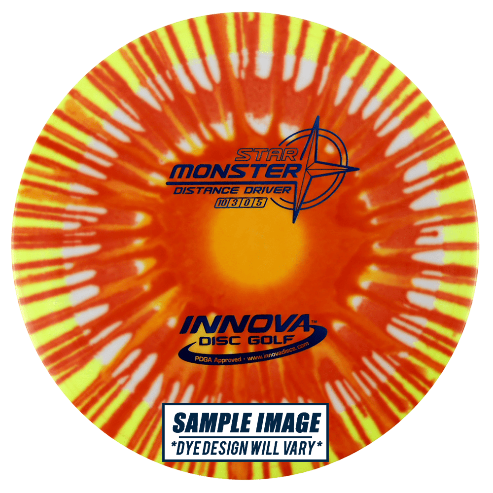 Innova I-Dye Star Monster Distance Driver Golf Disc - Walmart.com