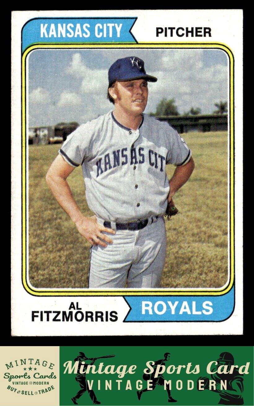 1974 Topps Al Fitzmorris #191 - Walmart.com