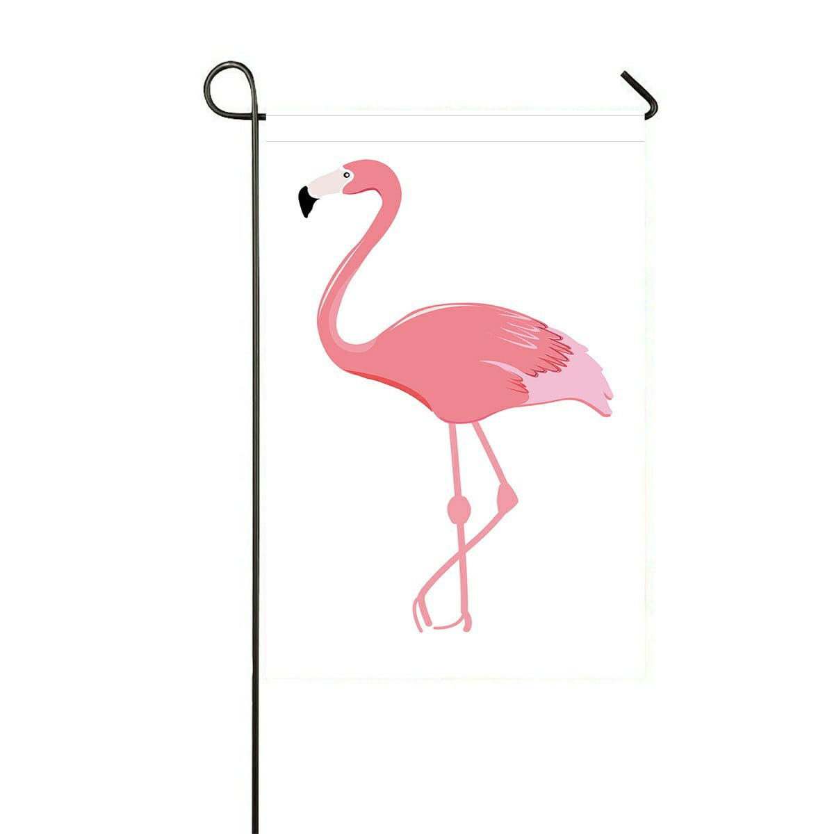 ECZJNT Cute Pink Flamingo Icon Outdoor Flag Home Party Garden Decor ...