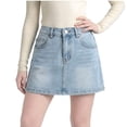 Coerni A-Line Denim Skirts for Girls Summer Vintage Classic Jean Mini ...