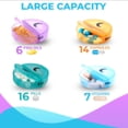 14 Compartment Pill Organizer — Portable Weekly Pill Box 7 Day 2 Times ...