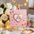 4Pcs 4 Styles Valentine's Day PVC Plastic Stamps for DIY Scrapbooking ...