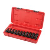 11 PIECE 1/4 DR. 12PT UNIVERSAL SOCKET SET - Walmart.com