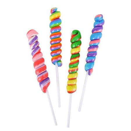 Squire Boone Teeny Twirl Unicorn Twister Pops Lollipop - 48 Count ...