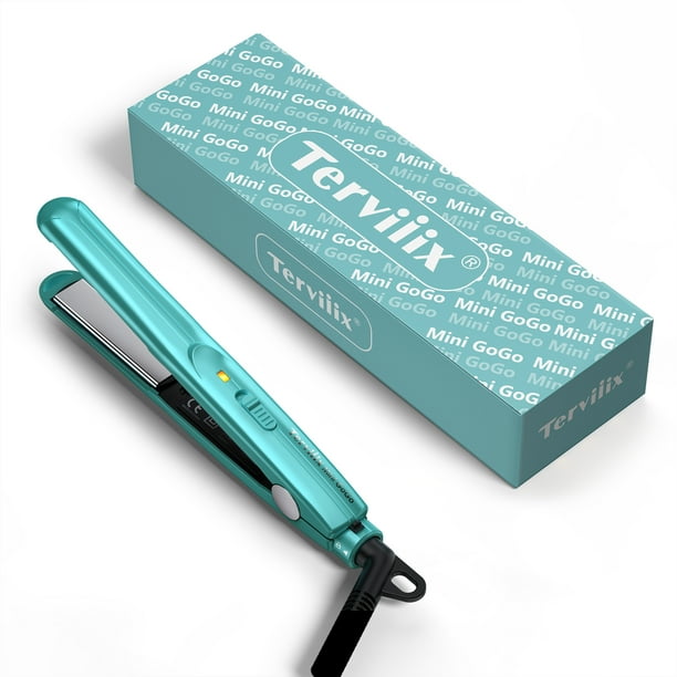 Terviiix Mini Flat Iron for Travel, 1/2'' Small Portable Hair ... Terviiix Mini Flat Iron for Travel, 1/2'' Small Portable Hair ...