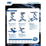 OTC Tools 1585A Power Train Lift with Tilting Plate - Walmart.com