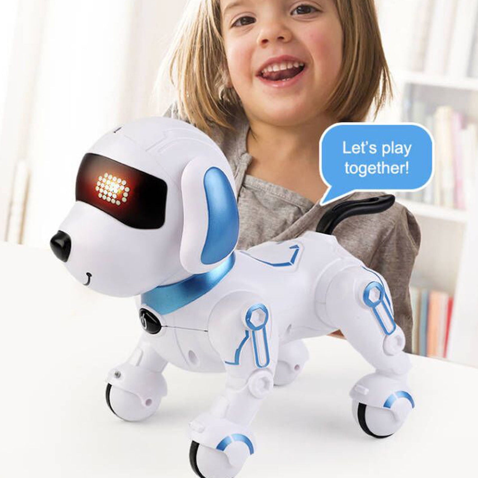 Click here for Topllc Intelligent Robot Dog Toy Programming Techn... prices