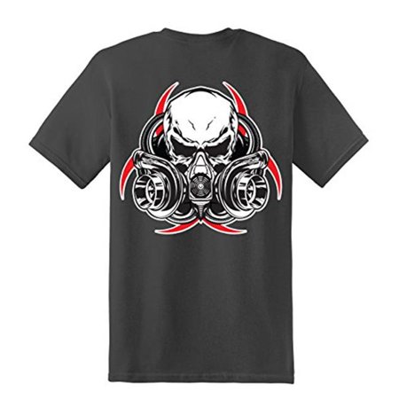 Diesel Life 81601349 Mens Short Sleeve T-Shirt with Gas Mask Design ...