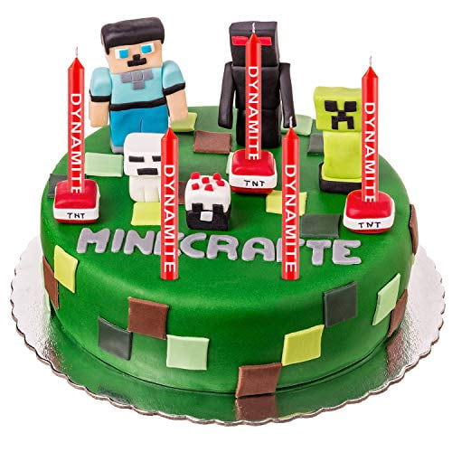 Minecraft Birthday Cake Walmart