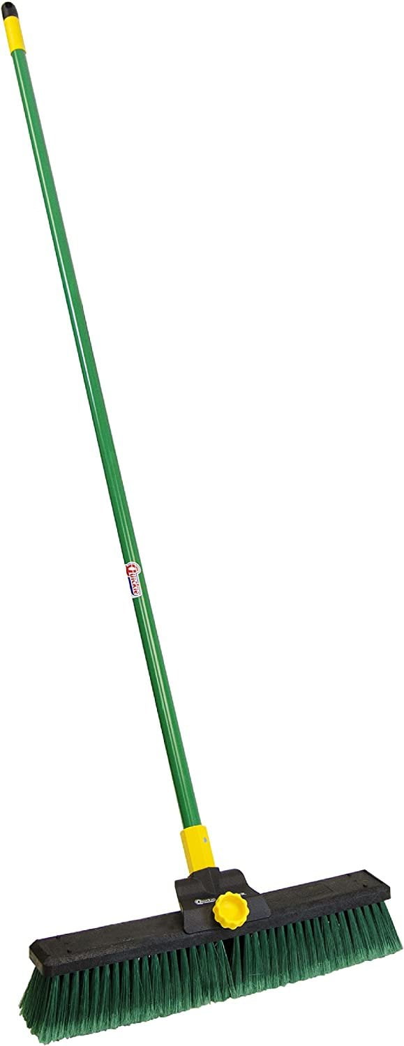 Quickie Bulldozer 18-Inch Poly Split Fiber Push Broom - Walmart.com