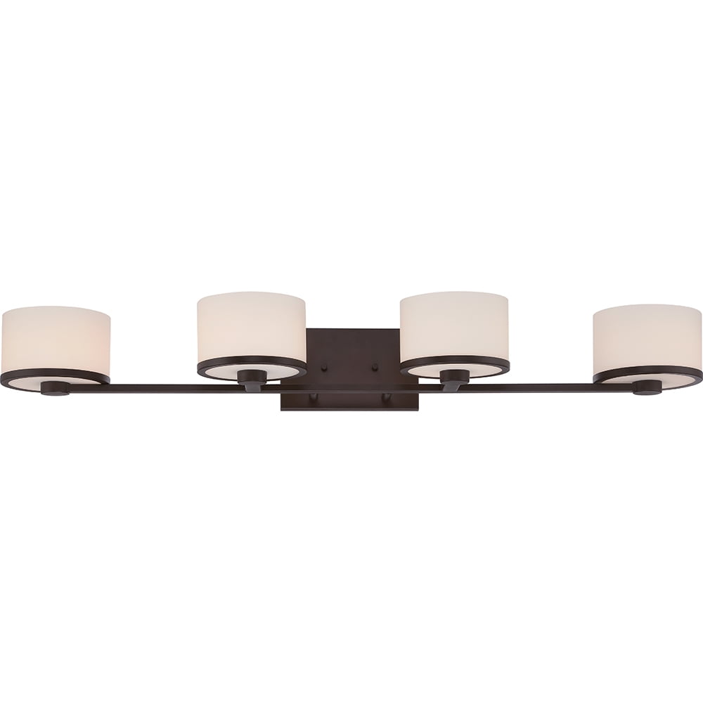 4-Light Vanity Fixture in Venetian Bronze Finish - Walmart.com