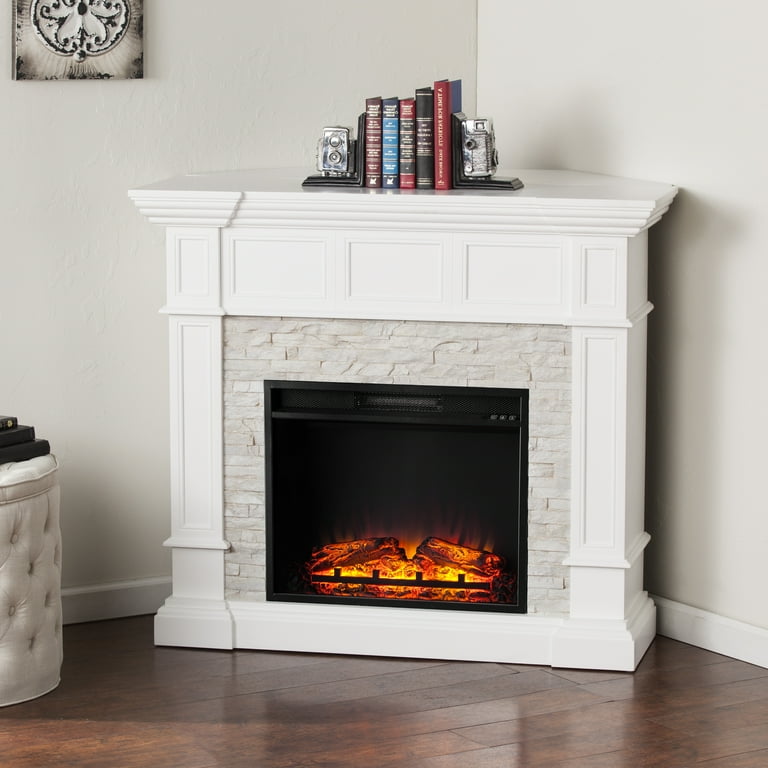 Corner Stone Fireplace