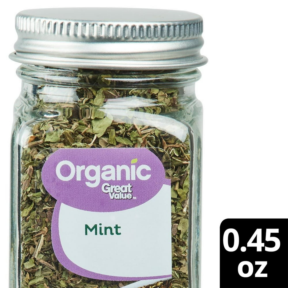 Great Value Organic Mint, 0.45 oz - Walmart.com - Walmart.com