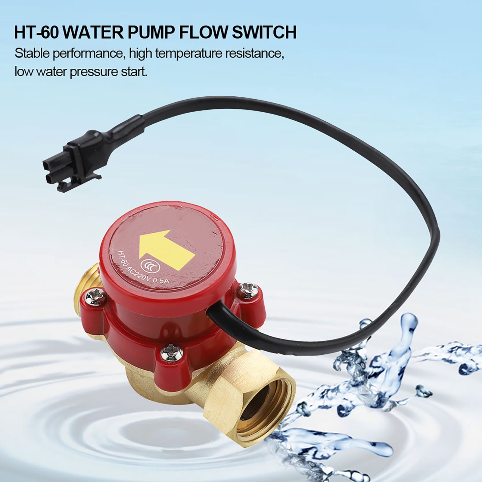 HT-60 Wate Flow Sensor Switch Pipe Boosting Pump Laser Machine ...