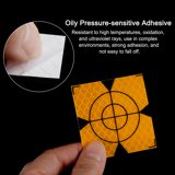 10 Packs Reflector Target Sheets 20mm Self Adhesive Reflective Tape ...