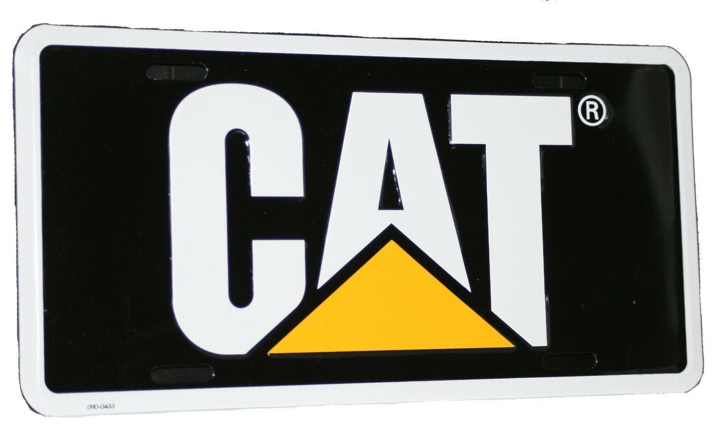 Buy Caterpillar CAT Equipment Traditional BlackYellowWhite License ...