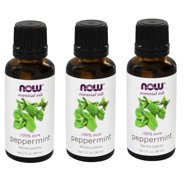 Now Foods Peppermint Oil 4oz + 1 Glass Dropper - Walmart.com