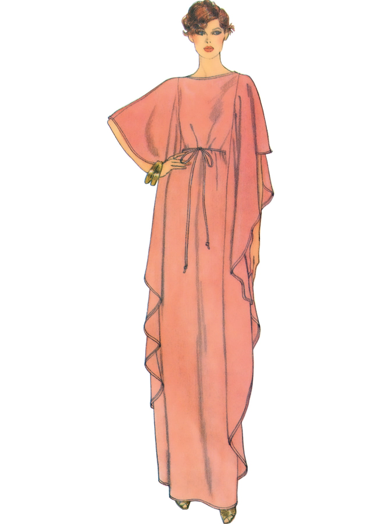 Vogue Plus Size Sewing Pattern 1886 - Misses' Evening Length Vogue Plus Size Sewing Pattern 1886 - Misses' Evening Length