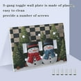 2-Gang Light Switch Wall Plate Outlet Cover for home electrical outlets ...