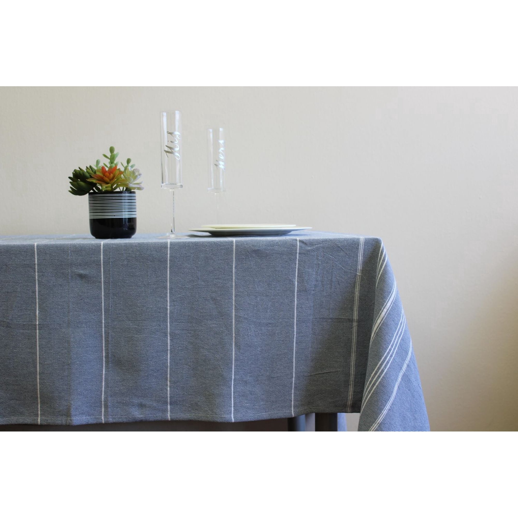 Click here for Fabstyles Fouta 100 Cotton Stripe Table Cloth 54 X... prices