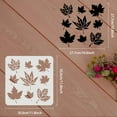 Maple Leaves Stencils Autumn Leaves Stencil Plastic Leaf Pattern ...