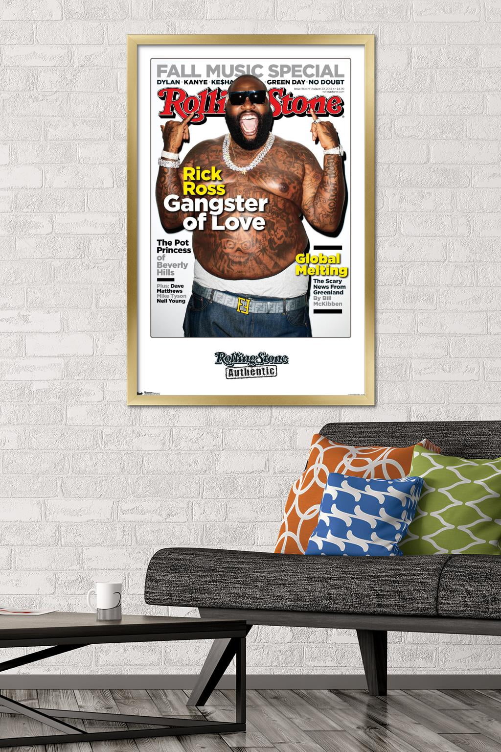 Rick Ross Rolling Stone Poster