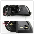Smoked 1997-2003 Ford F150 Expedition LED Strip DRL Headlights+LED ...