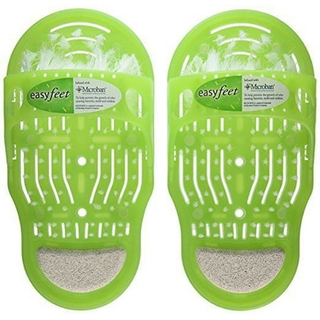 Easy Feet Foot Cleaner Massager Slipper Bottom Grip Pumice Stone Family ...