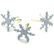 Metal Paper Fasteners 50/Pkg-Hearts - Silver - Walmart.com