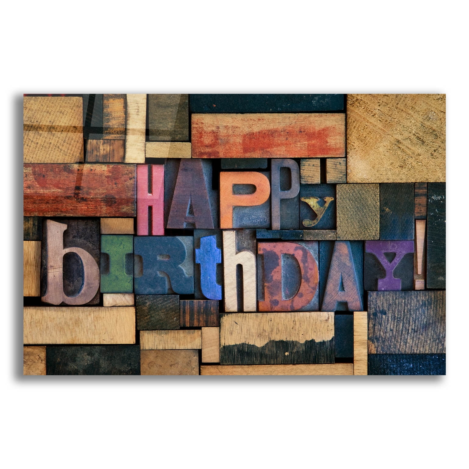 Epic Art 'Typography Photography 15' by Holli Conger, Acrylic Glass ...