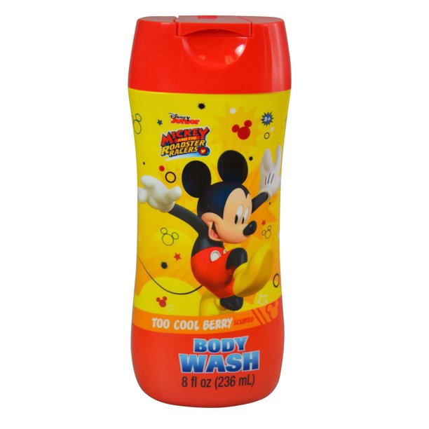 Mickey Body Wash 8oz In A Bottle Sulfates, Parabens & Bpa Free ...