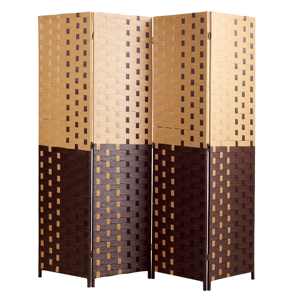 Resenkos 4 Panel Folding Partition Privacy Screen indoor Room Divider ...