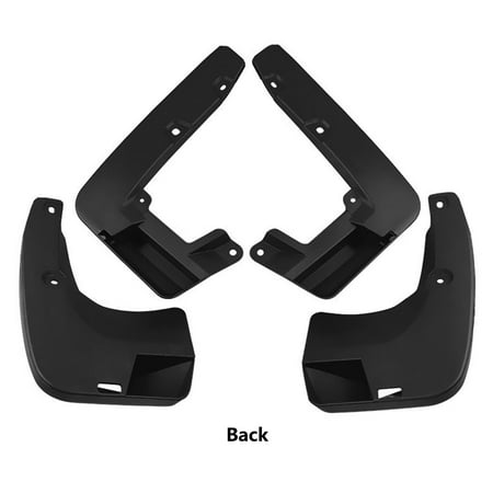 TOTMOX 4PCS Car Mudguard Fenders Kit Auto Mud Flaps Splash Guards ...