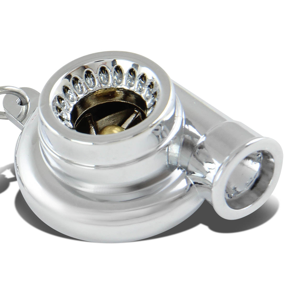 DNA Motoring KEYC-TBC-CH Minituare Spinnable Turbocharger Compressor ...