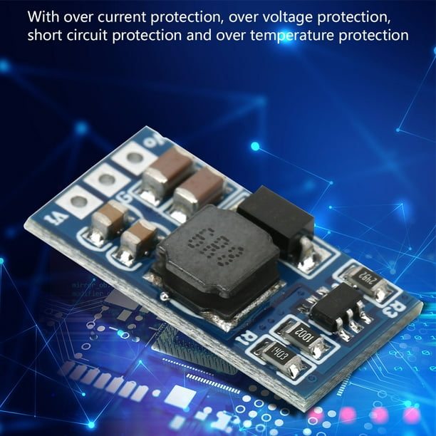 DC DC Step Up Module Boost Converter 1MHz 93% Eficiencia Con Protección Para motor LED 5V 6V 9V ...