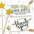 Botanical Diaper Raffle Tickets - Set of 50 Double-Sided Cards - Fun ...