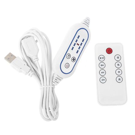 Multifunction Remote Control For Usb Fan Led Light 4 Speed Adjustable ...