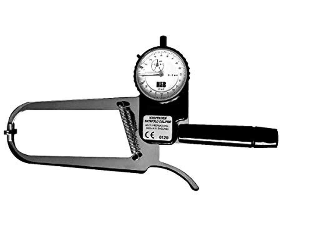 Harpenden Skinfold Caliper with Calibration Dowel, Wood Case, and ...