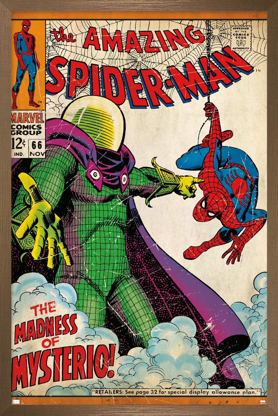 Marvel Comics - Spider-Man - Amazing Spider-Man #66 Wall Poster, 14.725 ...