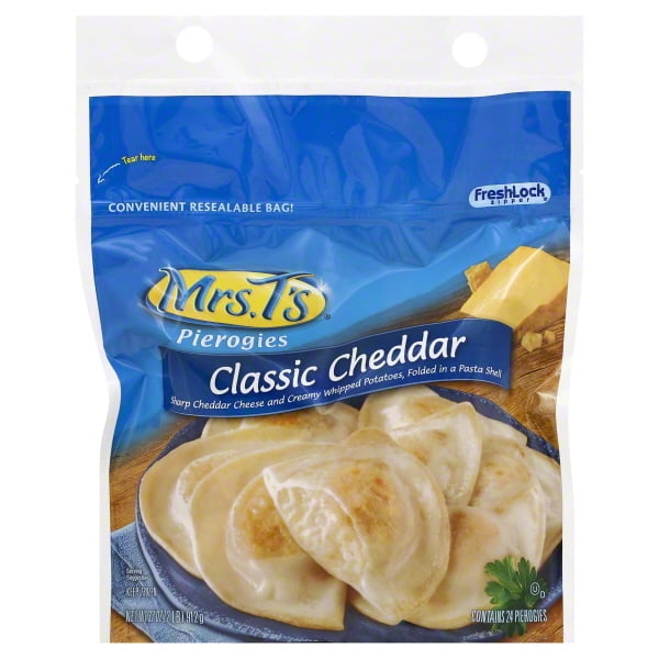 Mrs. T's® Classic Cheddar Pierogies 24 ct Bag – BrickSeek