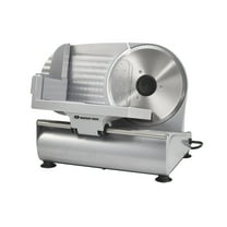 Powerful Deli Meat Slicer Machine, 200W Electric Food Slicer with 3 ...