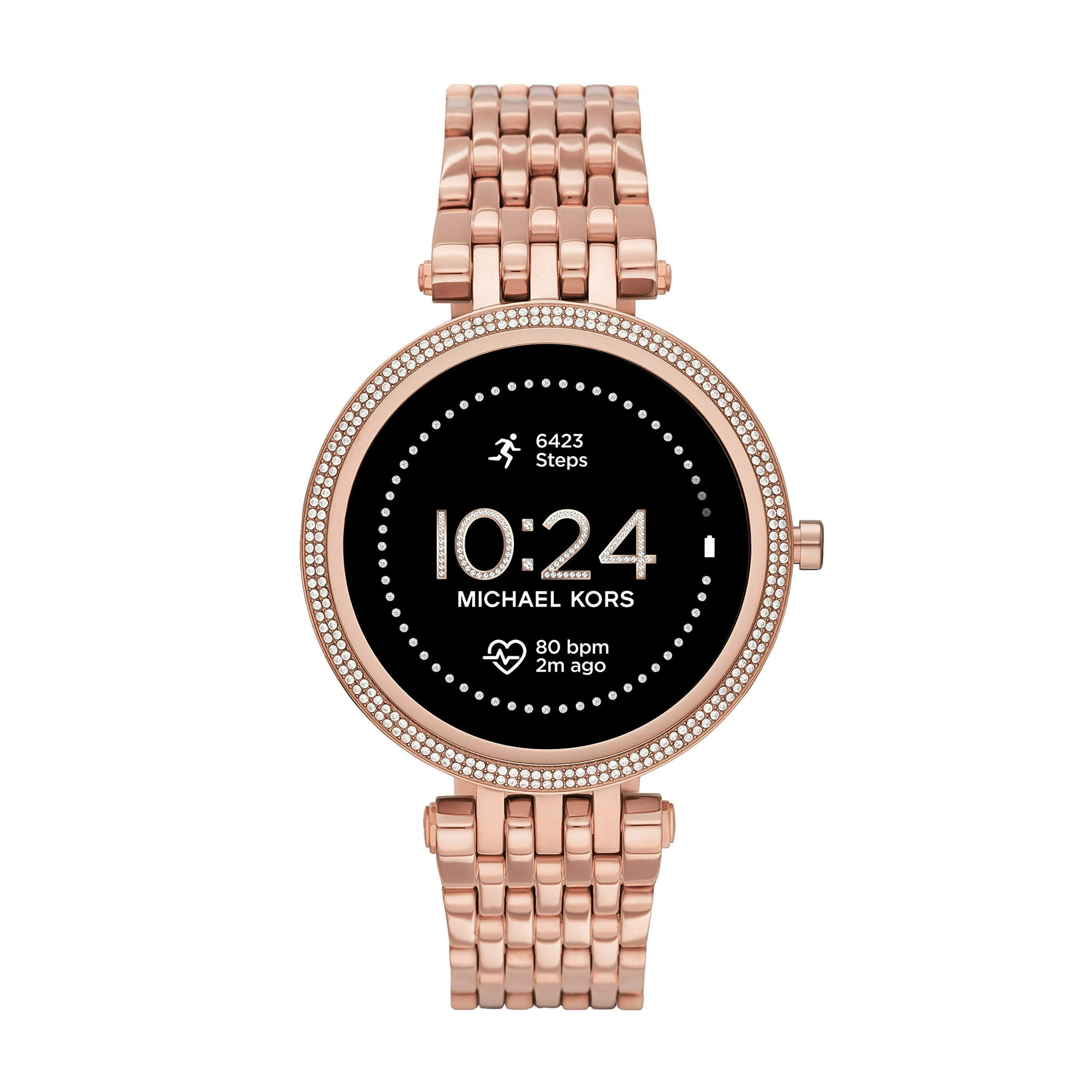 Michael Kors Women s Gen 5E Darci Smartwatch Rose Gold Tone Stainless Steel Rose Gold