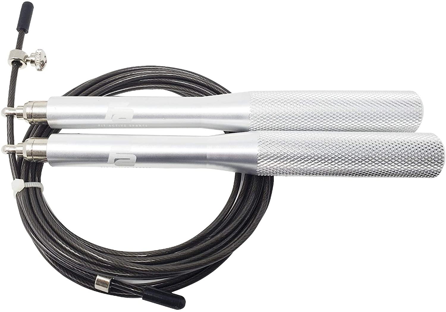 Fit Active Sports Speed Jump Rope, Adjustable Lightweight Training Rope ...