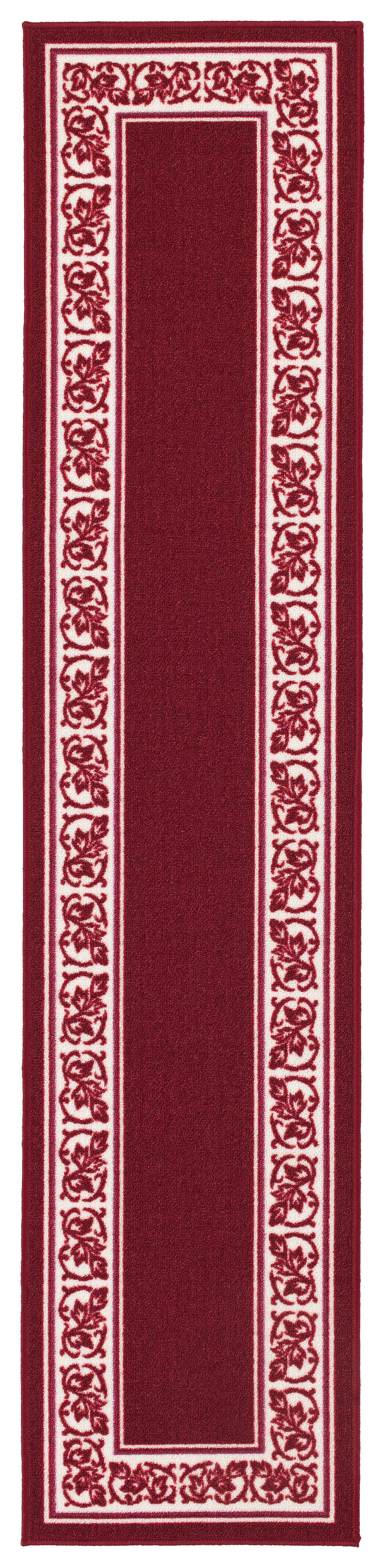 Floral Border 20 X 90 Rug Runner Burgundy Walmart Walmart Floral Border 20 X 90 Rug Runner Burgundy Walmart Walmart