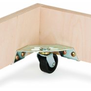 Mavrik - 264705 - Heavy Duty Swivel Plate Caster Set with 3 in Wheels ...