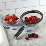 Kitchenaid 7-inch Stainless Steel Mesh Strainer in Black, Dishwasher ...
