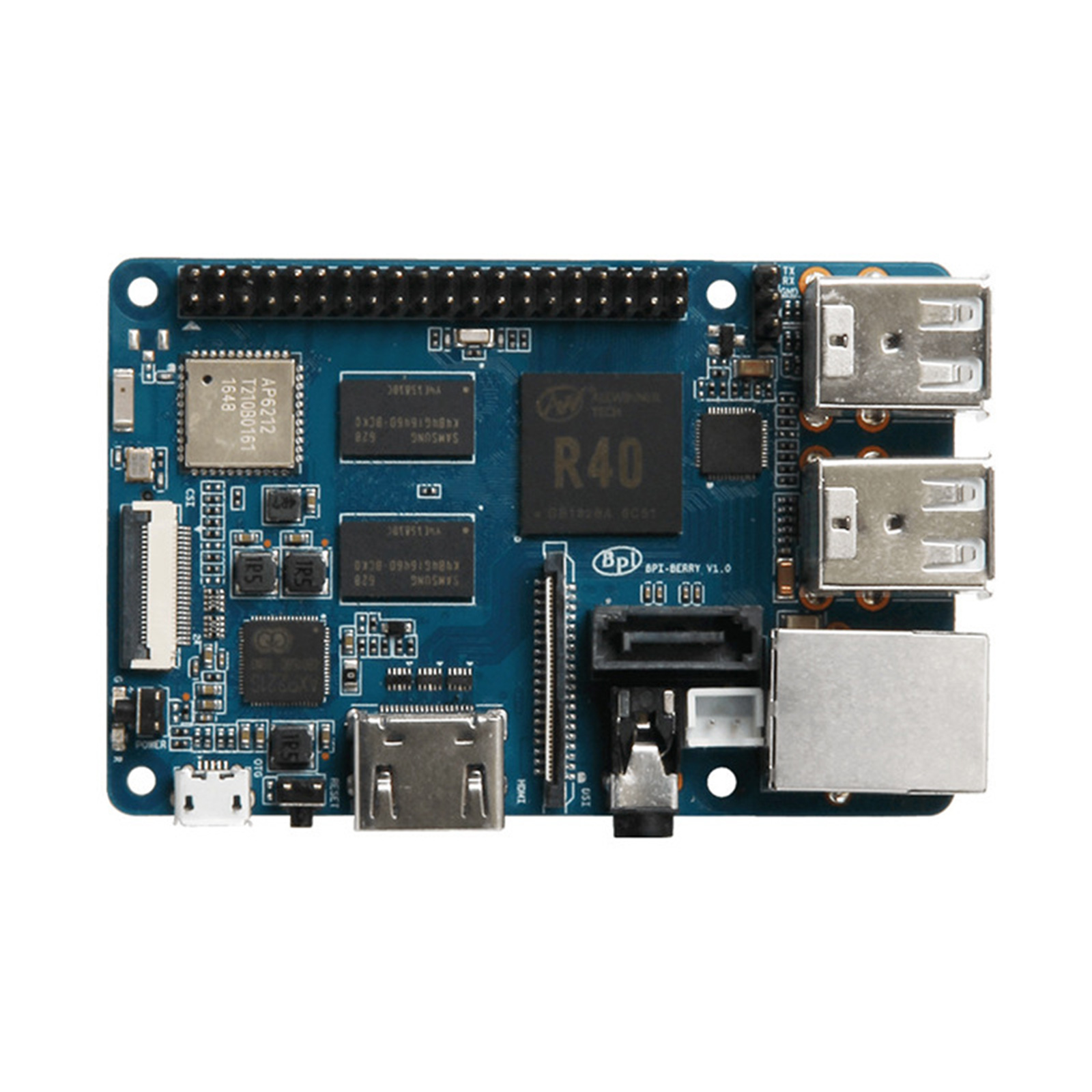 Buy Banana Pi BPIM2 Development Board Allwinner A40i Quad Core ARM Cortex A7 CPU Online at ...