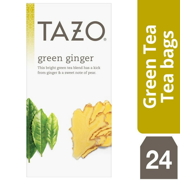 Tazo Green Tea Bags Green Ginger 24 ct - Walmart.ca